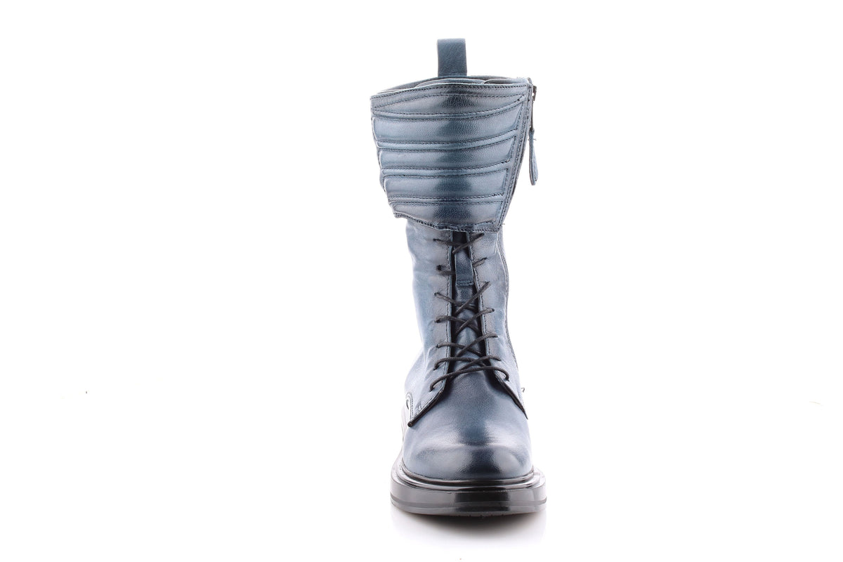 MJUS Italian Leather Boot in Ink – EDGE...Fashion on the Edge